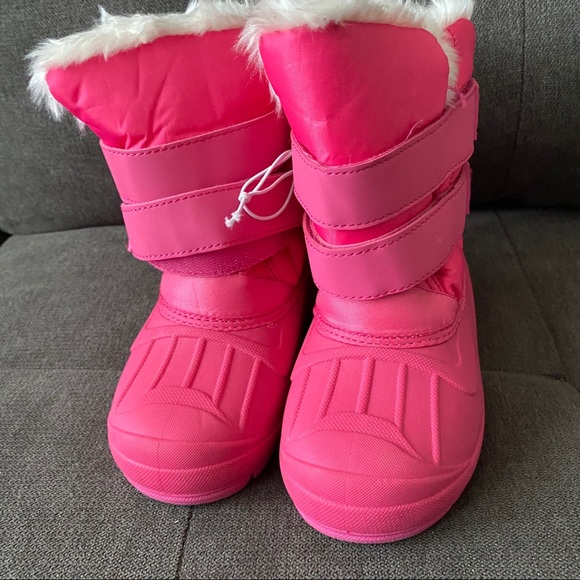 Cat & Jack | Shoes | Pink Fuchsia Lev Faux Fur Boots | Poshmark